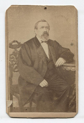 CDV ROTUND MAN WITH BEARD. PAINTERLY QUALITY. | eBay