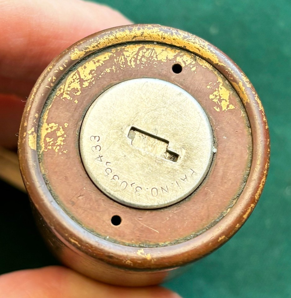 IRS EAGLE LOCK High Security Barrel Padlock #4961 – Original Key – RARE ...