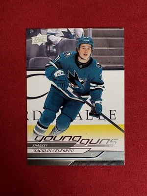 Macklin Celebrini Young Guns #451 | 2024-25 Upper Deck