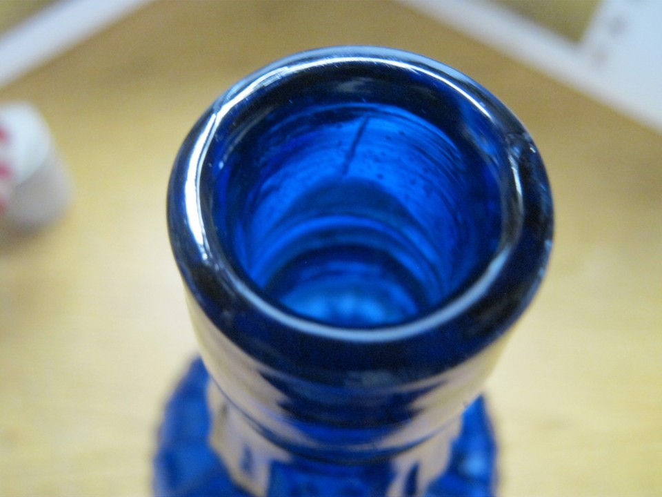 *A MUSEUM PIECE*DEEP COBALT BLUE~CASPER'S 1 QUART WHISKEY~NORTH ...