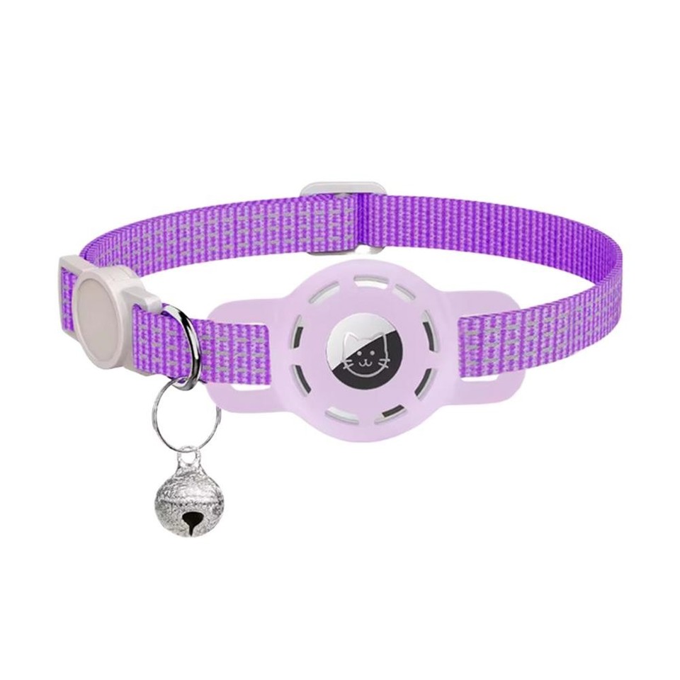 Airtag Dog Cat Collar Pet Bluetooth Locator Tracker Tracking Anti-Lost ...