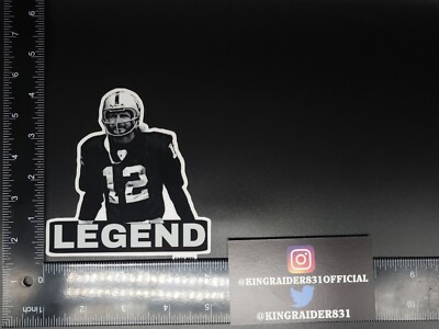 Ken Stabler Raiders Sticker | eBay