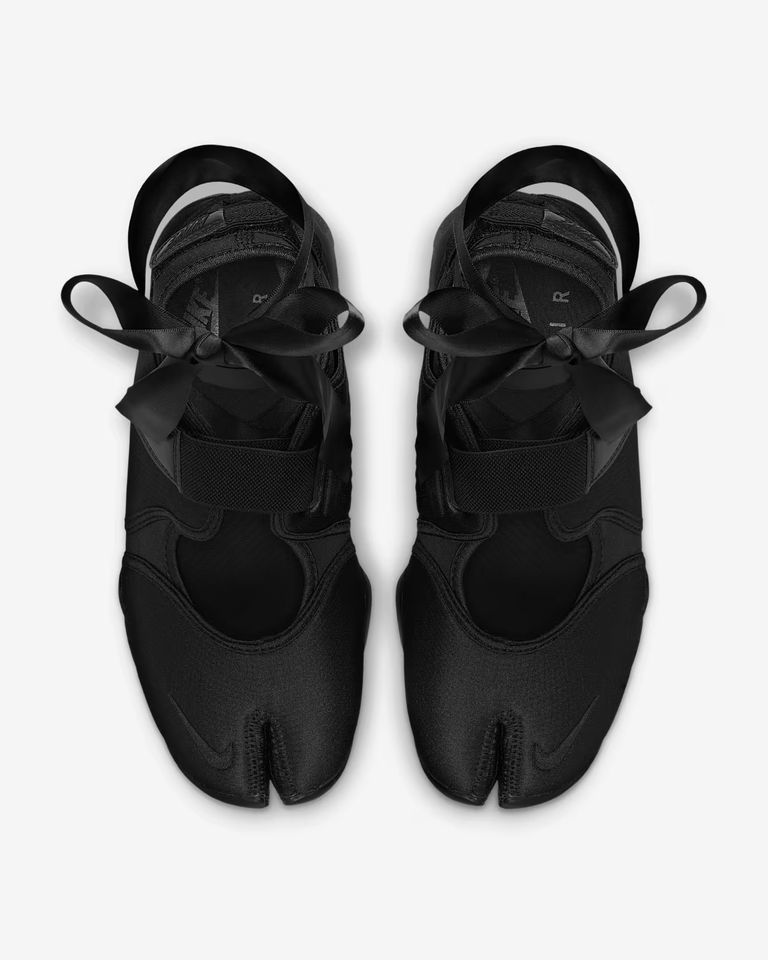 Nike Air Rift Ballet Style Women Split Toe Lightweight Black IH1990-010 ...