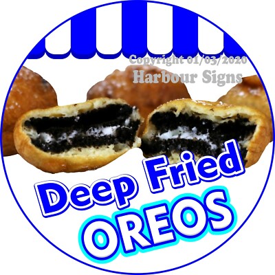 Restaurant Signs Deep Fried Oreo Cookies Concession Trailer Food Truck ...