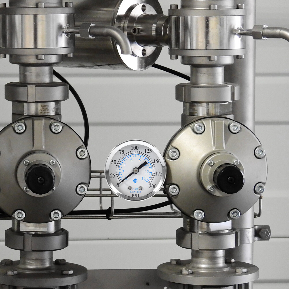 Compressed Air Pressure Gauge Temperature Measurement Household | eBay