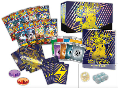 Pokemon TCG Spanish Chispas Fulgurantes (Surging Sparks) Elite Trainer ...