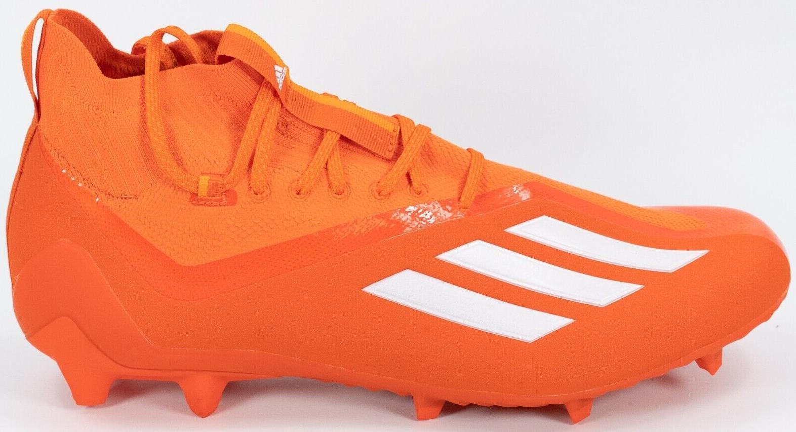 Size 11 - adidas Adizero Primeknit Cleats Orange for sale online | eBay