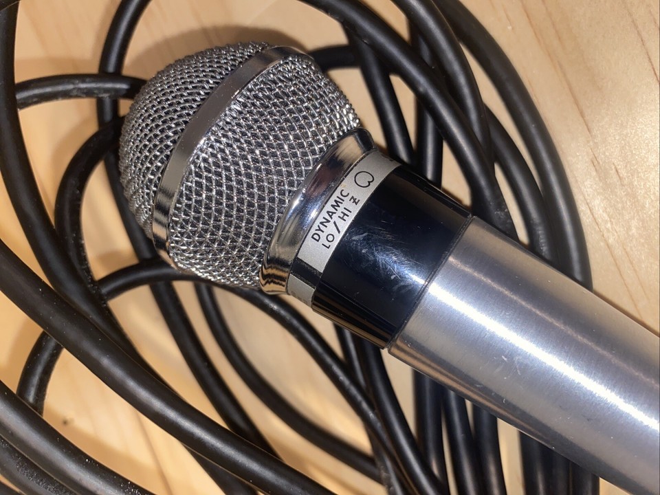 Original Shure 565D Unisphere Dynamic Lo Hi Vocal Microphone Tested | eBay