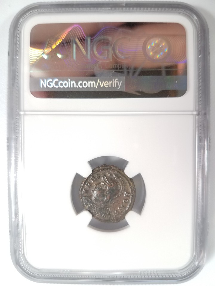 She-Wolf Twins Constantine I NGC AU Roman Empire Nummus Child Remus Romulus Roma | eBay