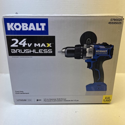 Kobalt 24V Max Brushless 1/2 Hammer Drill (tool Only) | eBay