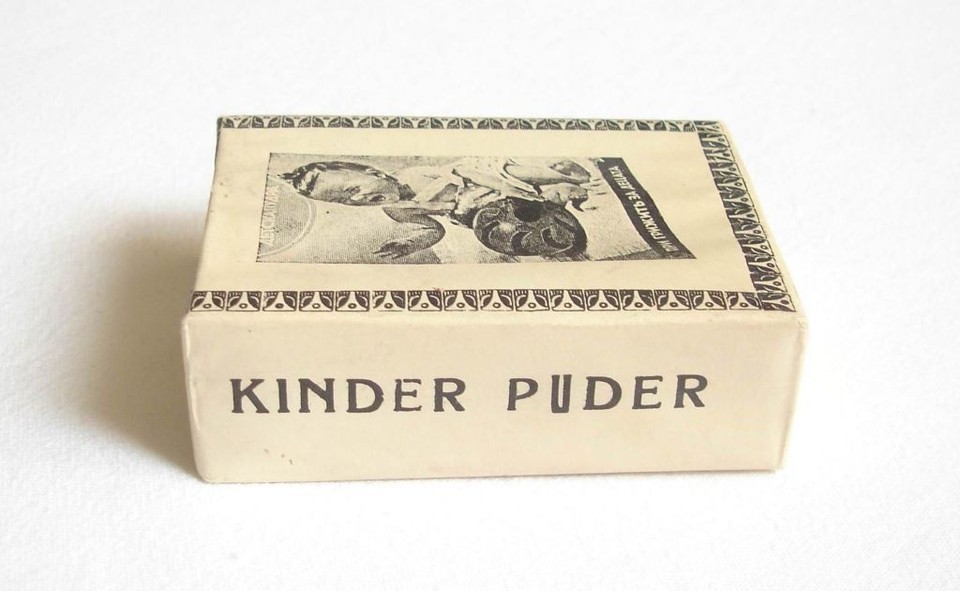 ANTIQUE GERMAN CHILD BABY POWDER PACK UNOPENED | eBay