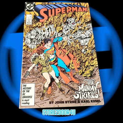 SUPERMAN #5 (1987) 2nd series by DC Comics & John Byrne. "The Mummy Strikes!" | eBay