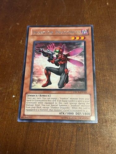Inzektor Dragonfly - ORCS-EN020 - Rare Yugioh! Yu-Gi-Oh! Nice! | eBay