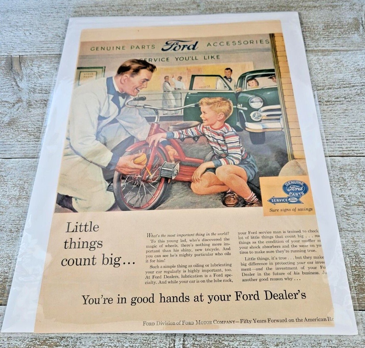 ~Vintage Ford Magazine Ad~Original~1940's | eBay