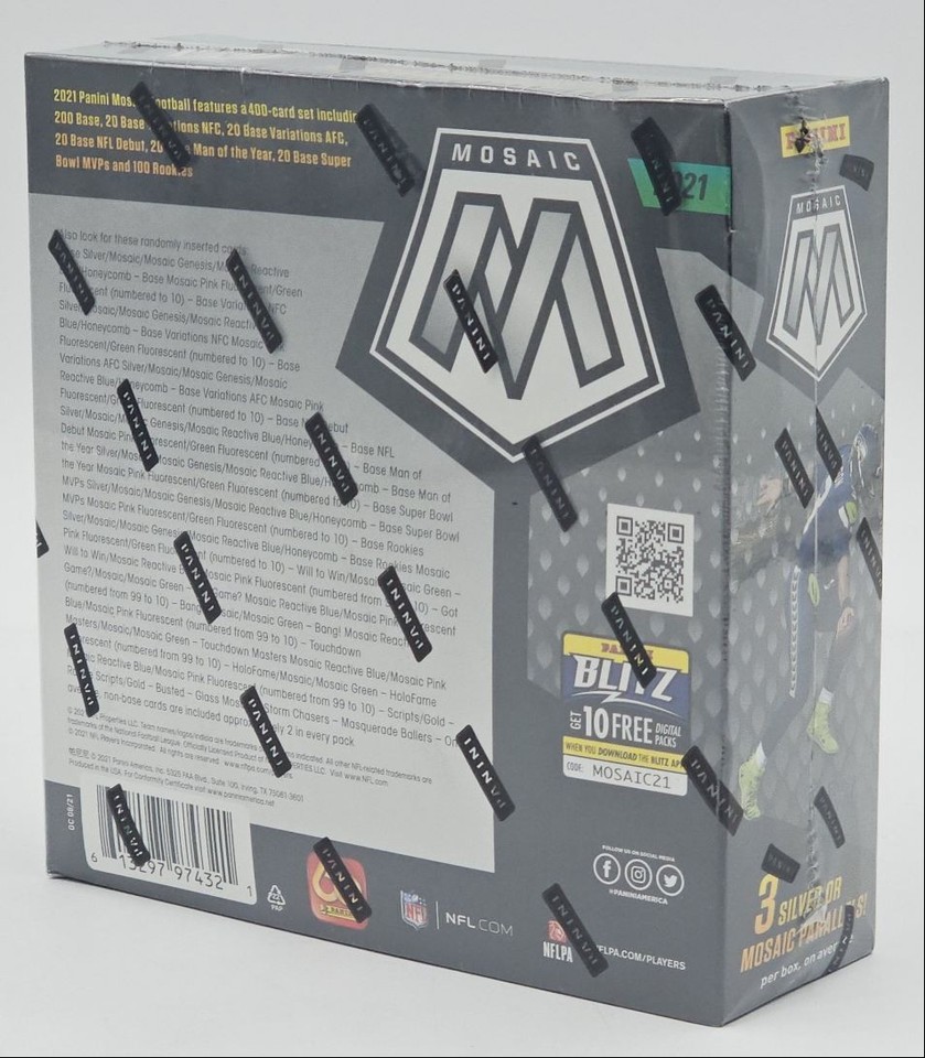 MOSAIC NFL FOOTBALL 2021 FACTORY SEALED MEGA BOX RC Q3628 | eBay