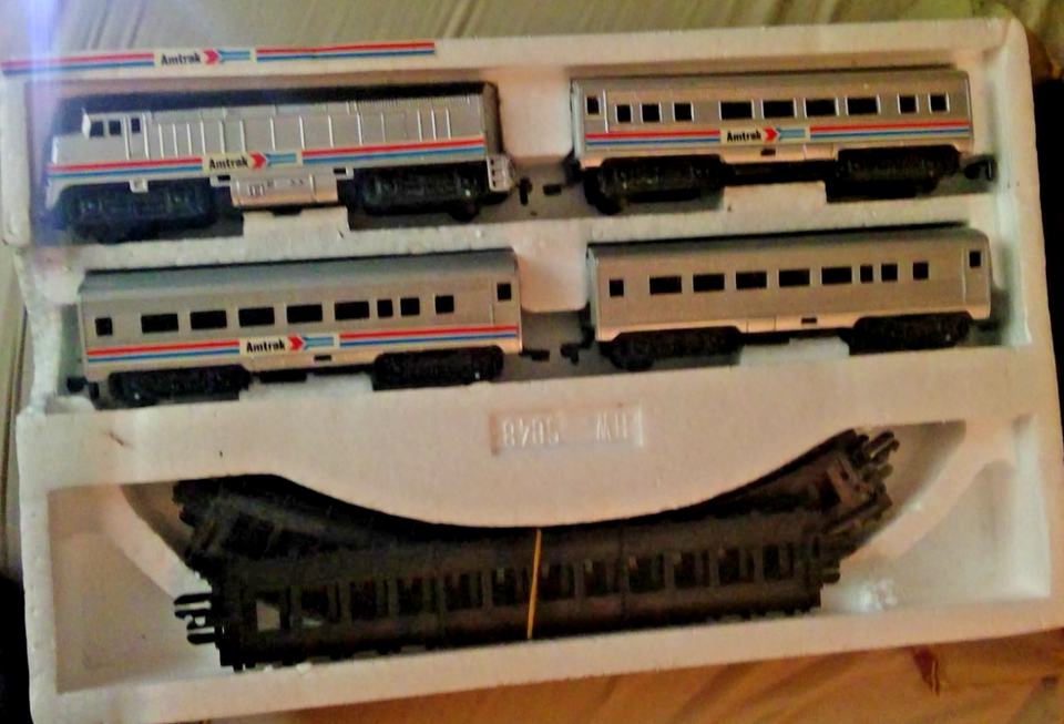 Vintage 1988 Toy State Amtrak Battery Powered Train Set #6048 with ...