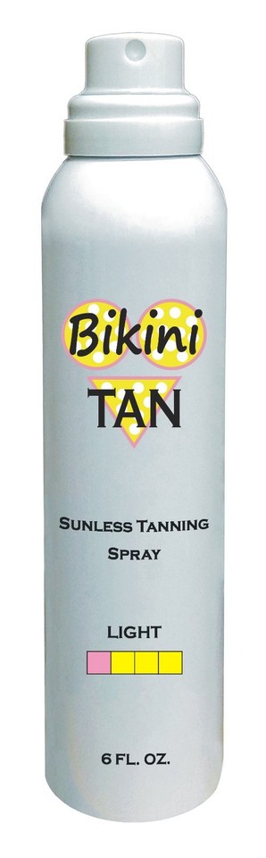 BIKINI TAN - Sunless Self Tanning Spray (Auto) - LIGHT - 6 oz + Best ...