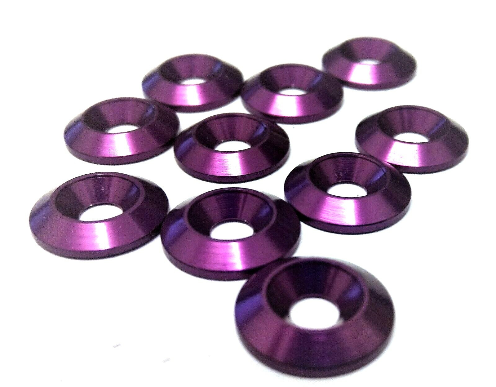 M5 x 18mm Countersunk Washers Anodised Aluminium -11 Colours | eBay