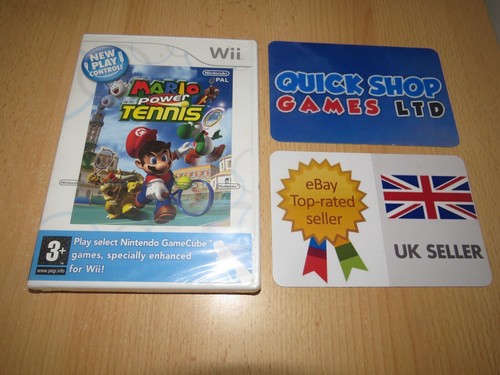 Mario Power Tennis (Nintendo Wii New Sealed pal | eBay