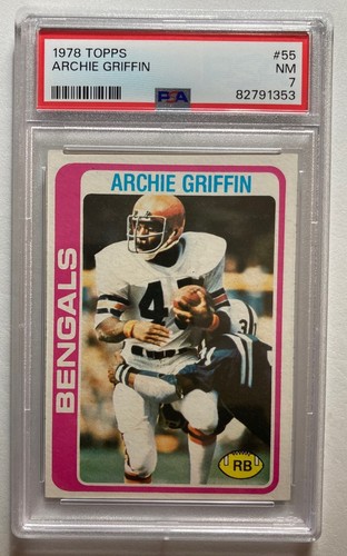 1978 Topps Football Archie Griffin Card #55 PSA NM 7 | eBay
