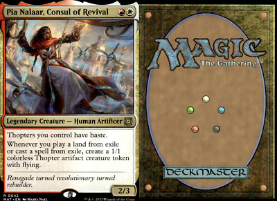 Magic the Gathering -MTG-Pia Nalaar, Consul of Revival | eBay