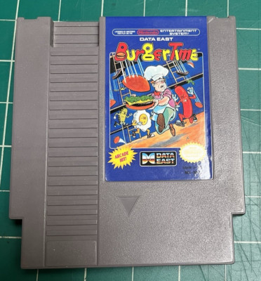 BurgerTime (Nintendo NES 1985) Data East Tested Working | eBay
