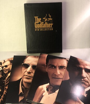 The Godfather DVD Collection (DVD Box Set, 2001) 5 Disc Set Complete | eBay