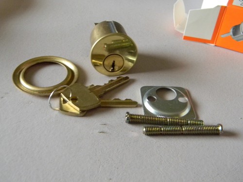 Sargent LA/LB/LC Keyway Rim Cylinder - Polished Brass 605- By Ilco | eBay