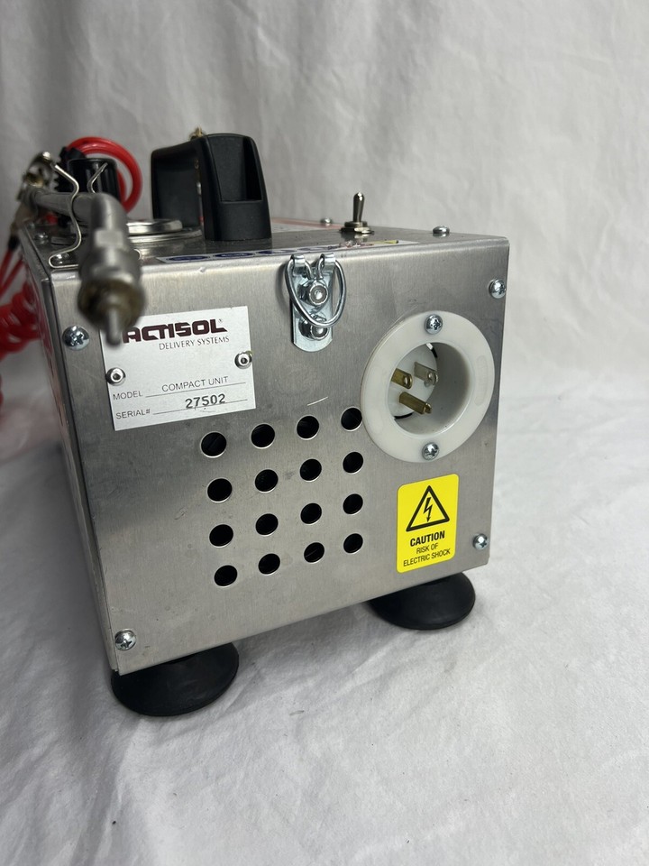 Actisol Compact Portable Aerosol Unit 18" Wand Actisol Delivery Systems •USED | eBay