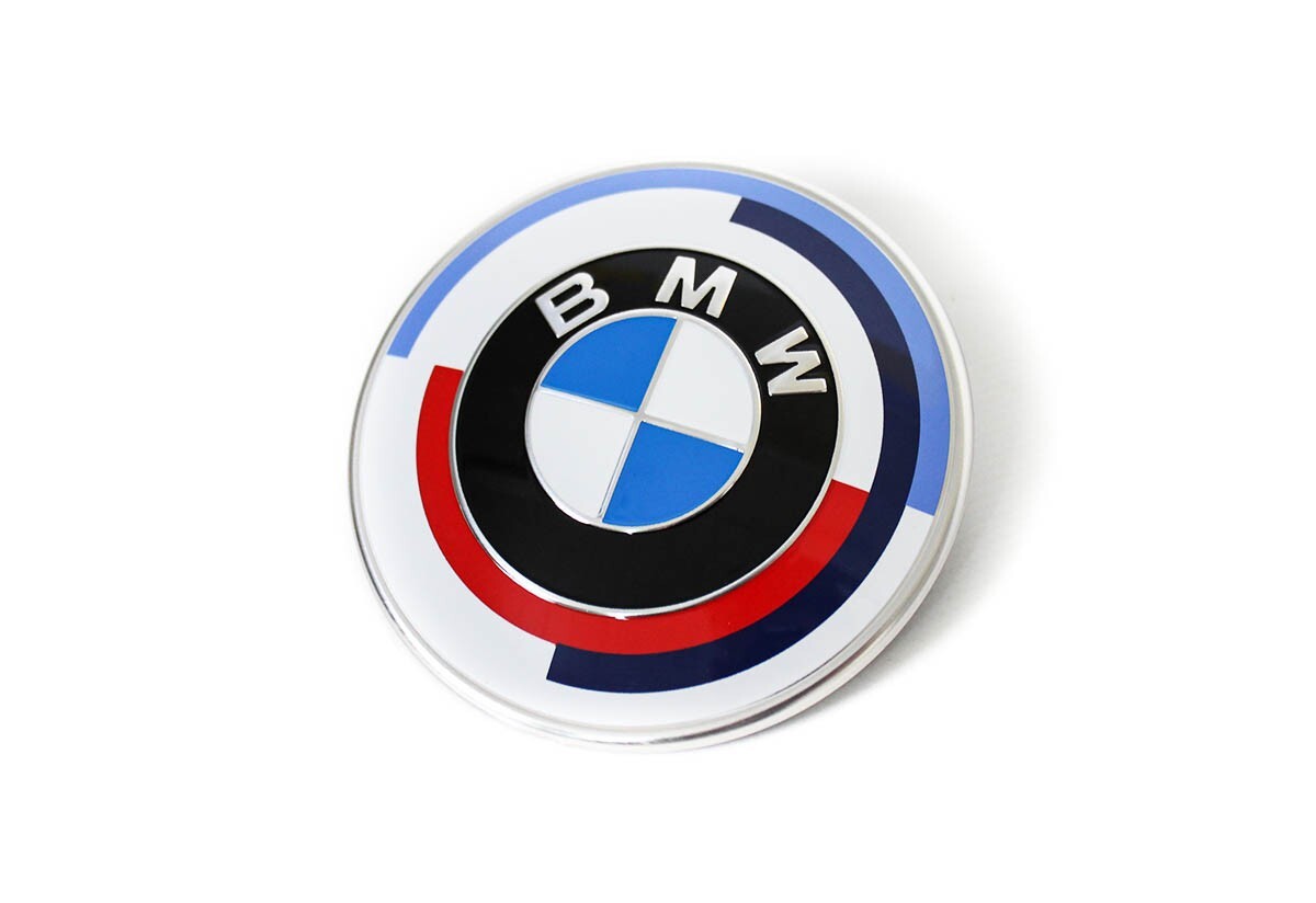 【即納】 BMW純正部品 M 要適合確認M A エンブレム＋ 50周年記念アニバーサリー クラシック エンブレム X1シリーズ F25i ...