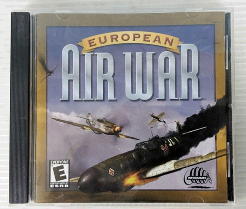 European Air War PC CD-ROM Infogrames Combat Flight Simulator Jewel ...