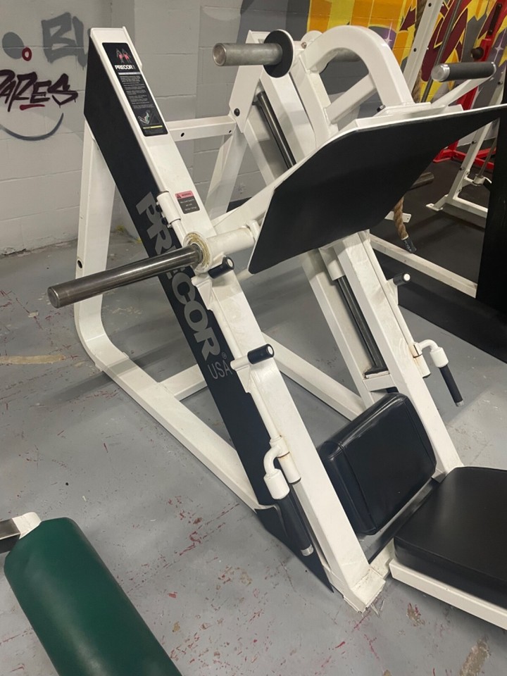 precor leg press commercial gym equipment | eBay