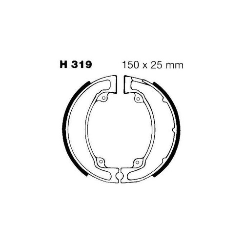 Mâchoires Honda Cr125 R EBC H319 5050953101465 | eBay
