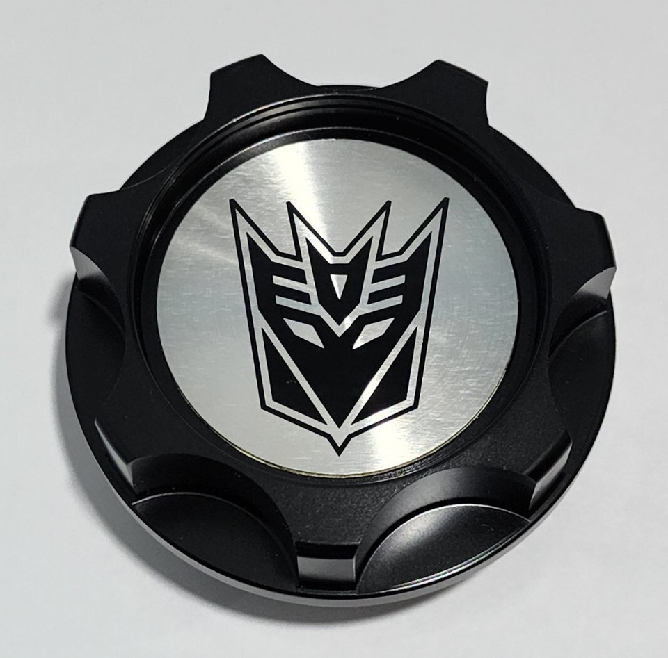 HONDA AND ACURA BLACK EG6 TRANSFORMERS DECEPTICONS BILLET ENGINE OIL ...