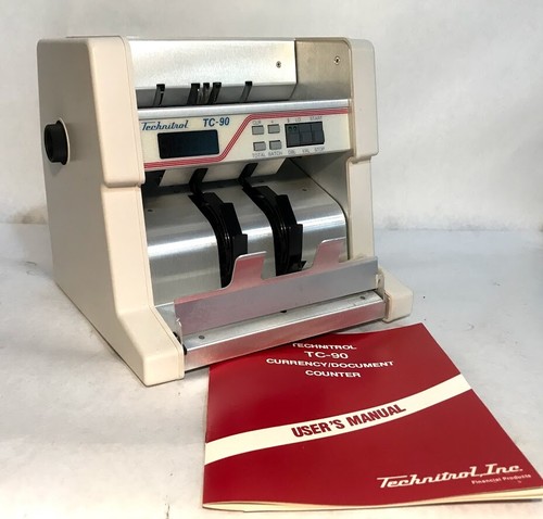 Currency Counter Technitrol Model TC 90 Currency Document Counter 220V ...