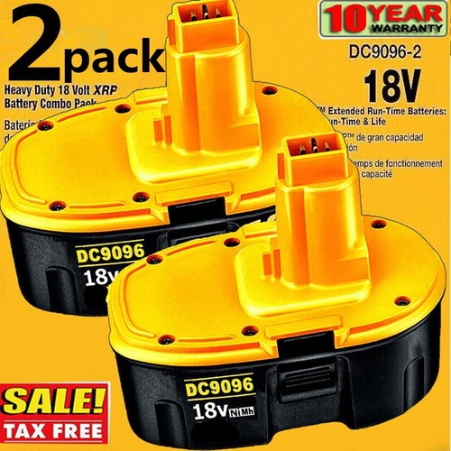 1 8VoltReplacement for Dewalt 3.6Ah Battery DC9096-2 DC9098 DC9099 ...