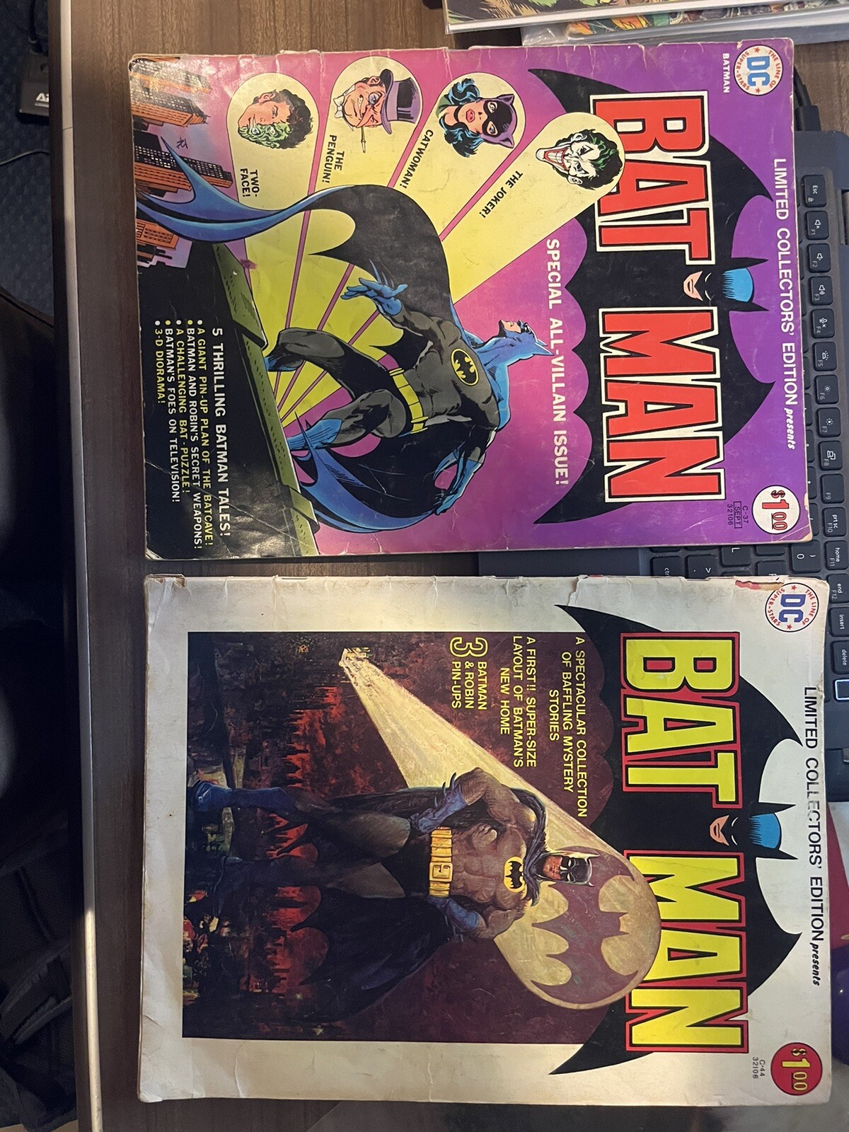 LIMITED COLLECTORS' EDITION #C-44 and C-47. Batman, Treasury DC Comics ...