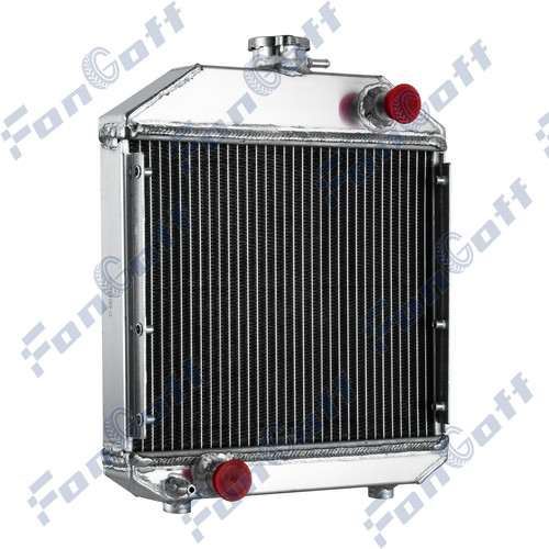 2-Core Aluminum Radiator FIT Yanmar Tractor YM240 YM1700 YM2000 124460 ...