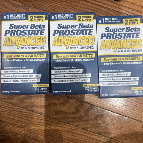 3 Super Beta Prostate Advanced Male Supplement with Beta-Sitosterol ...