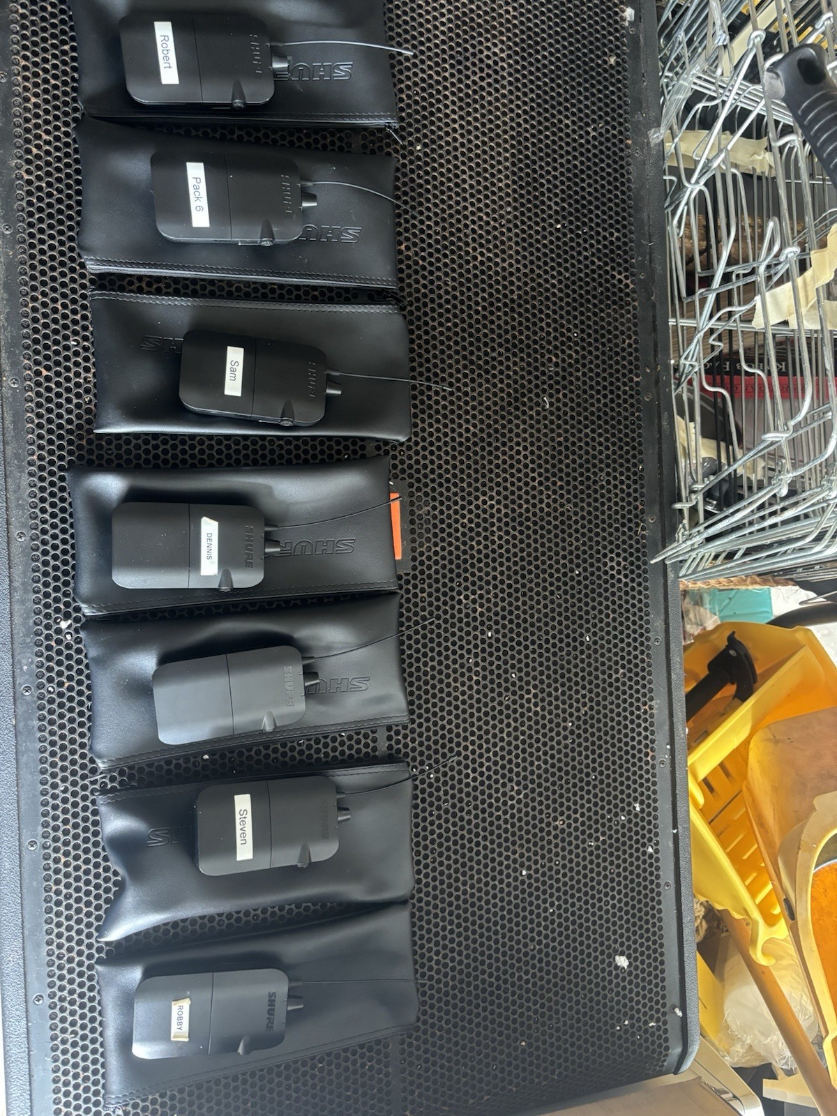 Professional Touring IEM Rack–Shure PSM300–Line 6 XD-V75 PreSonus 32R ...