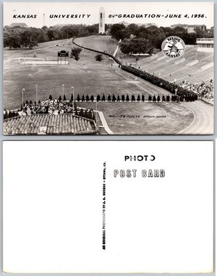 RPPC University Kansas KS Graduation Ceremony Photo Postcard | eBay