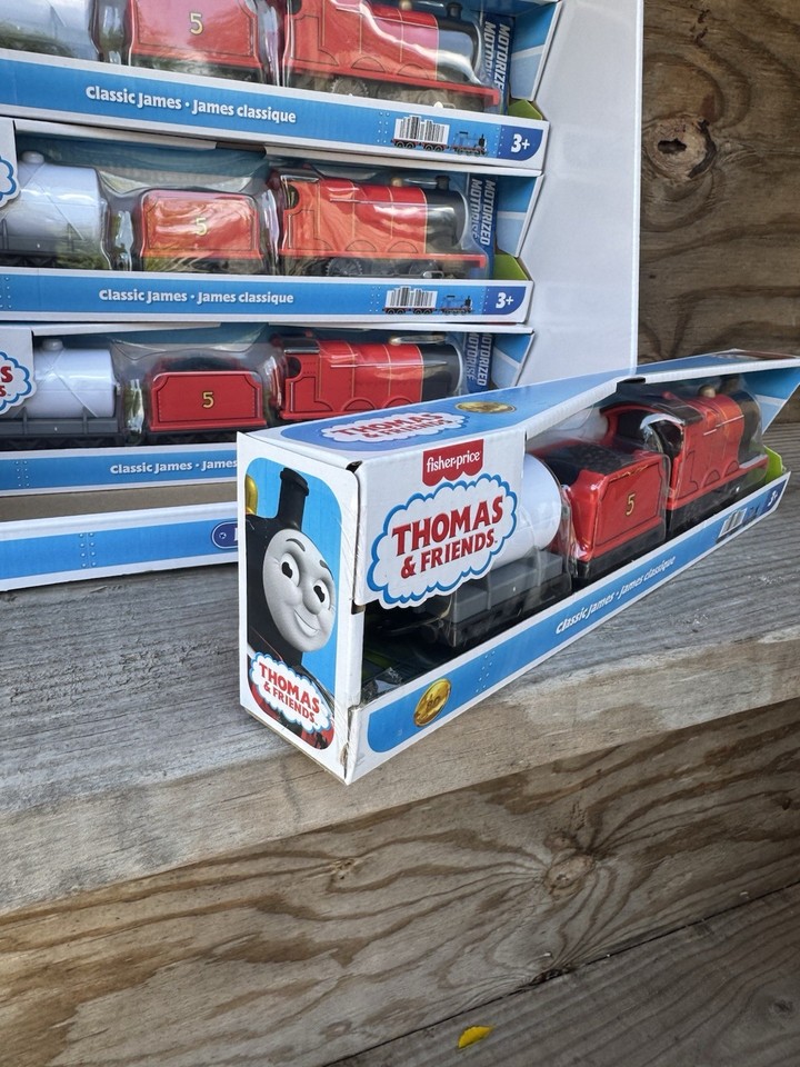 Thomas & Friends 80th Anniversary - Trackmaster Classic James! New In ...