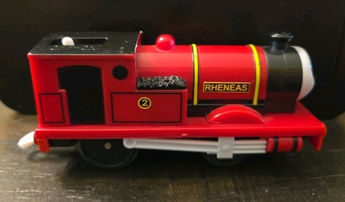 Thomas & Friends Rheneas Trackmaster Motorized Train Engine 2008 Works ...
