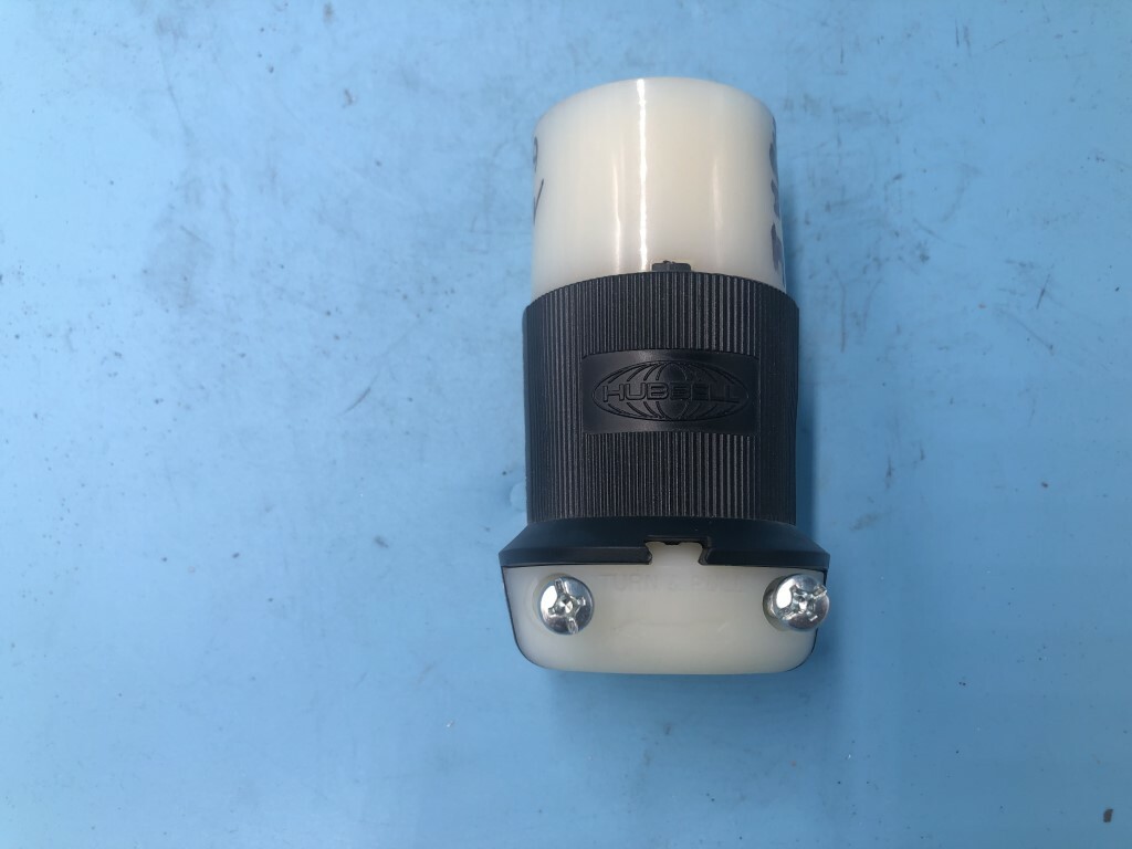 Hubbell HBL 2313 Grounding Locking Connector *LOT OF 2* | eBay