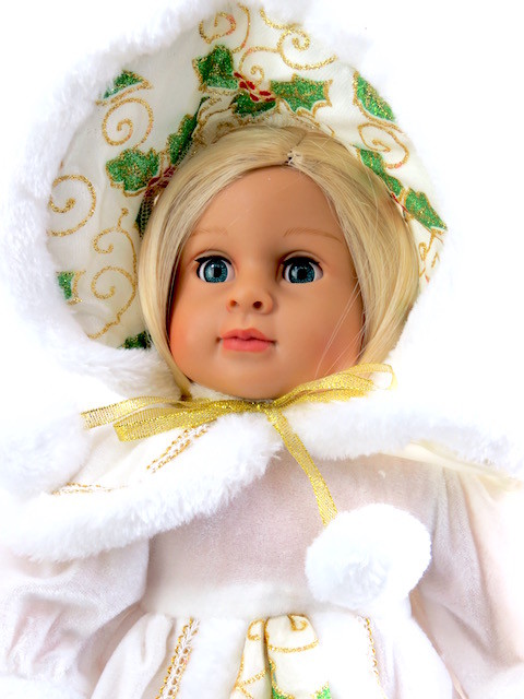 Christmas Caroling Caroler Dress Costume Doll Clothes For 18 American ...