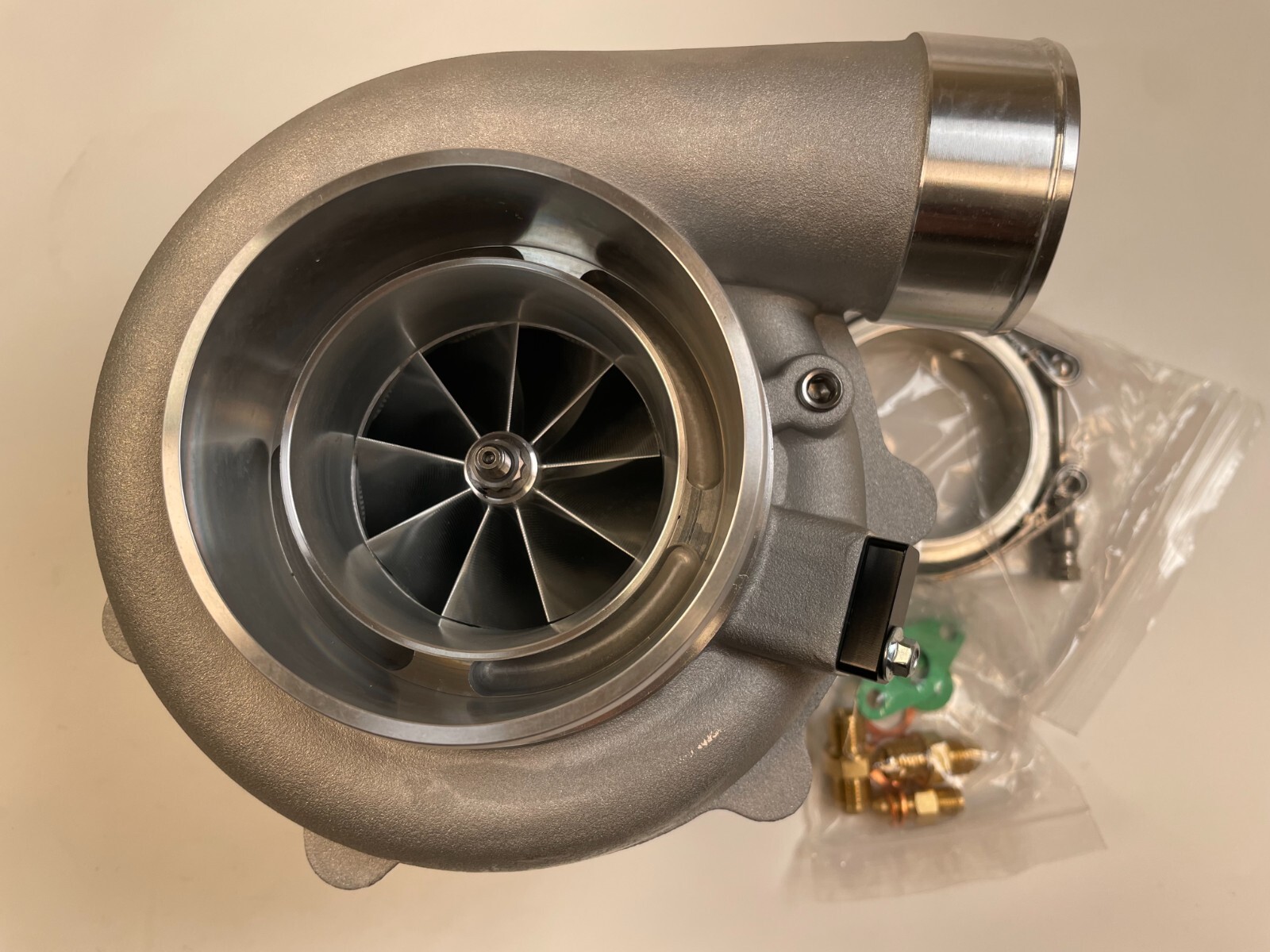 for GT35 G35-1050 Balanced Turbocharger 1.01 V-band inlet outlet .75 ...