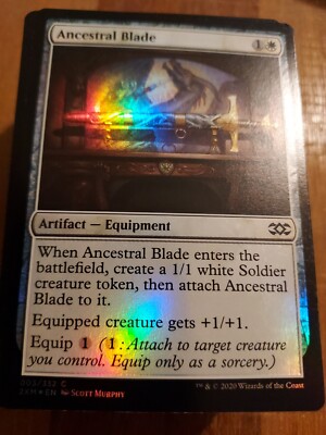 1x Ancestral Blade | FOIL | Commander Legends | MTG Magic Cards | eBay