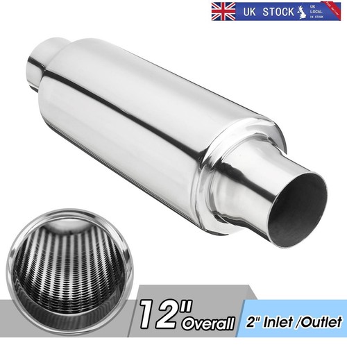 8inch Body Round Exhaust Silencer Stainless Steel Muffler Body Centre ...