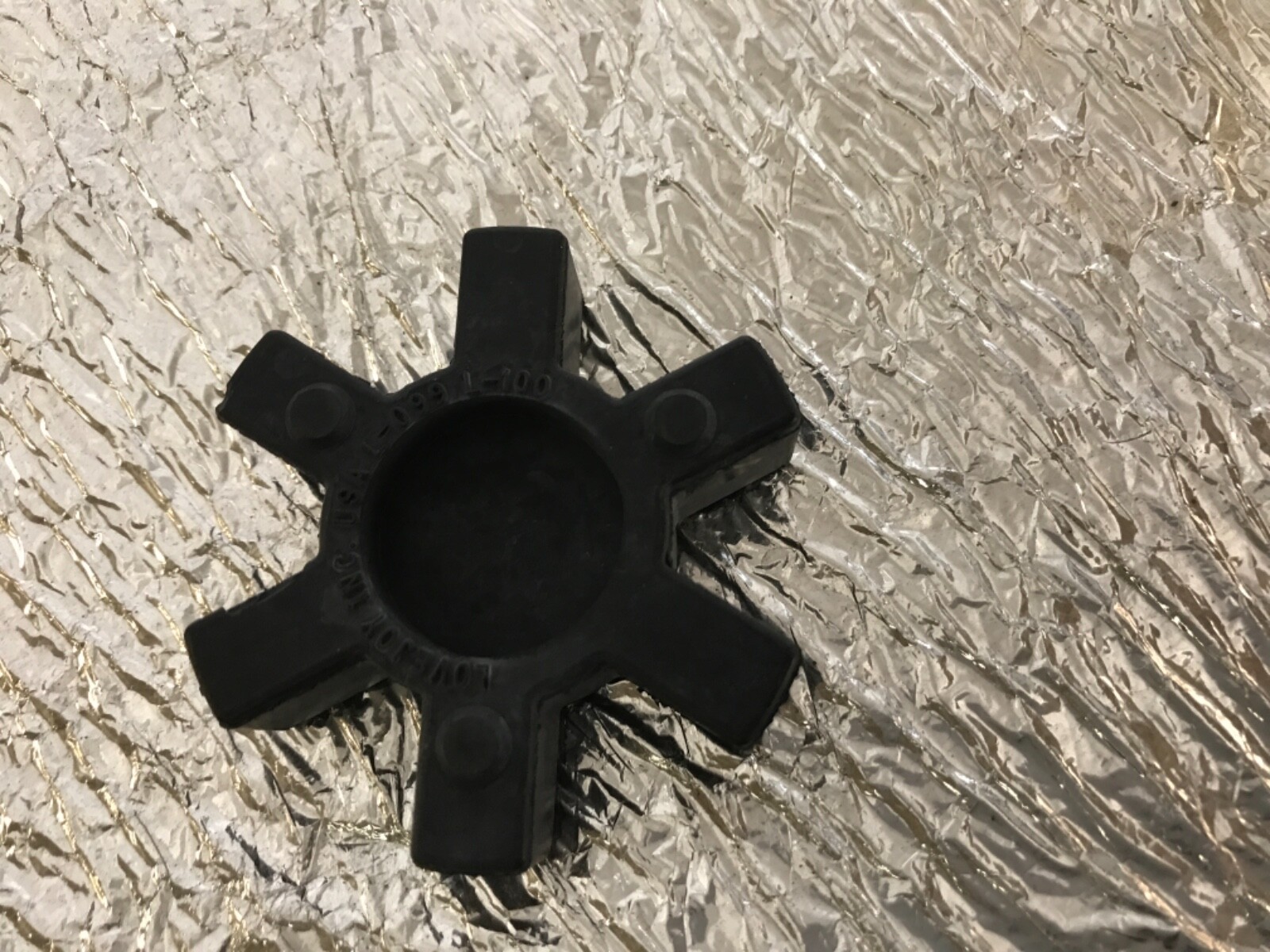 L099 / L100 Rubber Spider Insert Fits LO99 & L-100 Lovejoy Martin L-Jaw ...