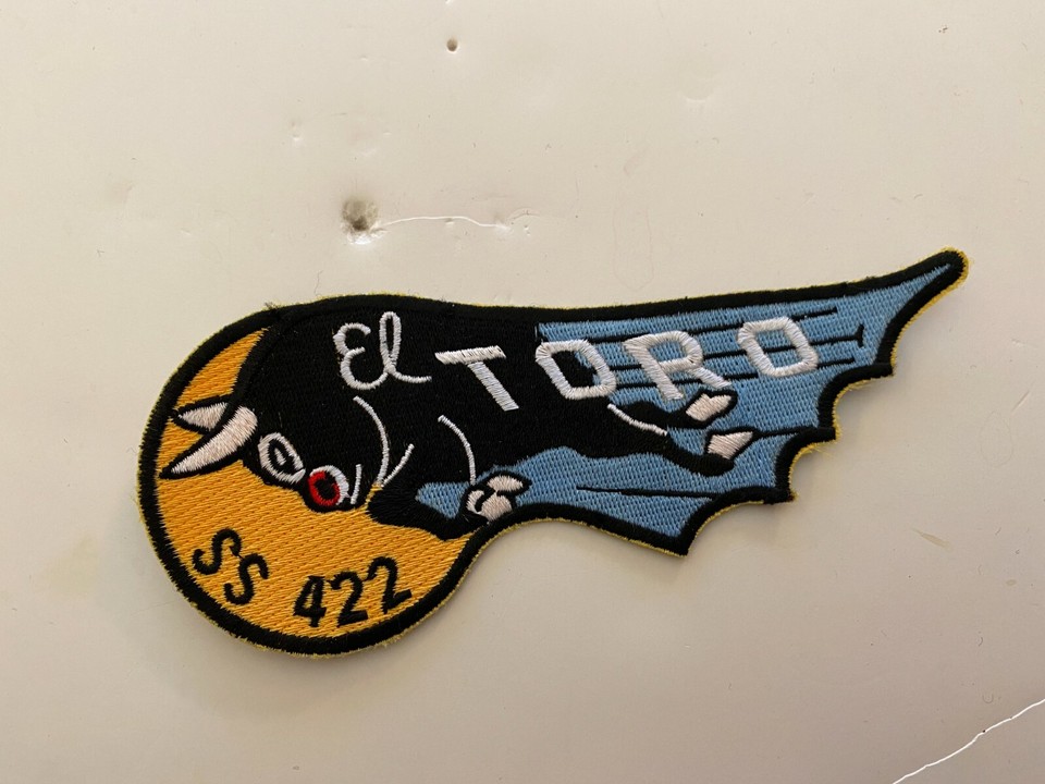 PK758 Reproduction WW2 US Navy Submarine Patch USS El Toro SS-422 WB8 ...